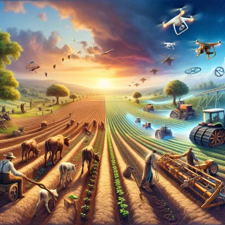 The history of farming: From traditional to modern methods. - Farming